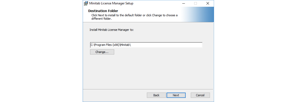 Minitab Installation